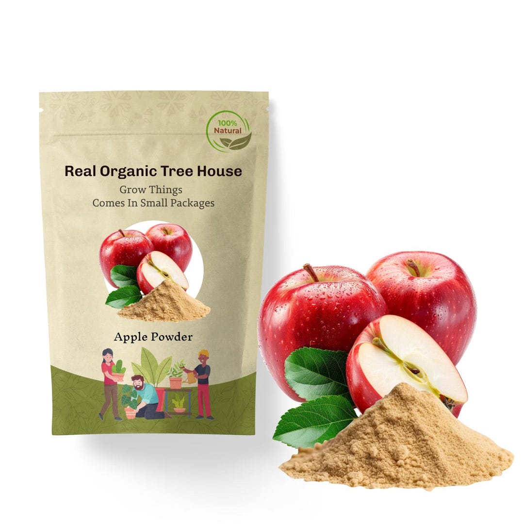 Organic Apple Pectin Powder: Natural Apple Flour - Etsy
