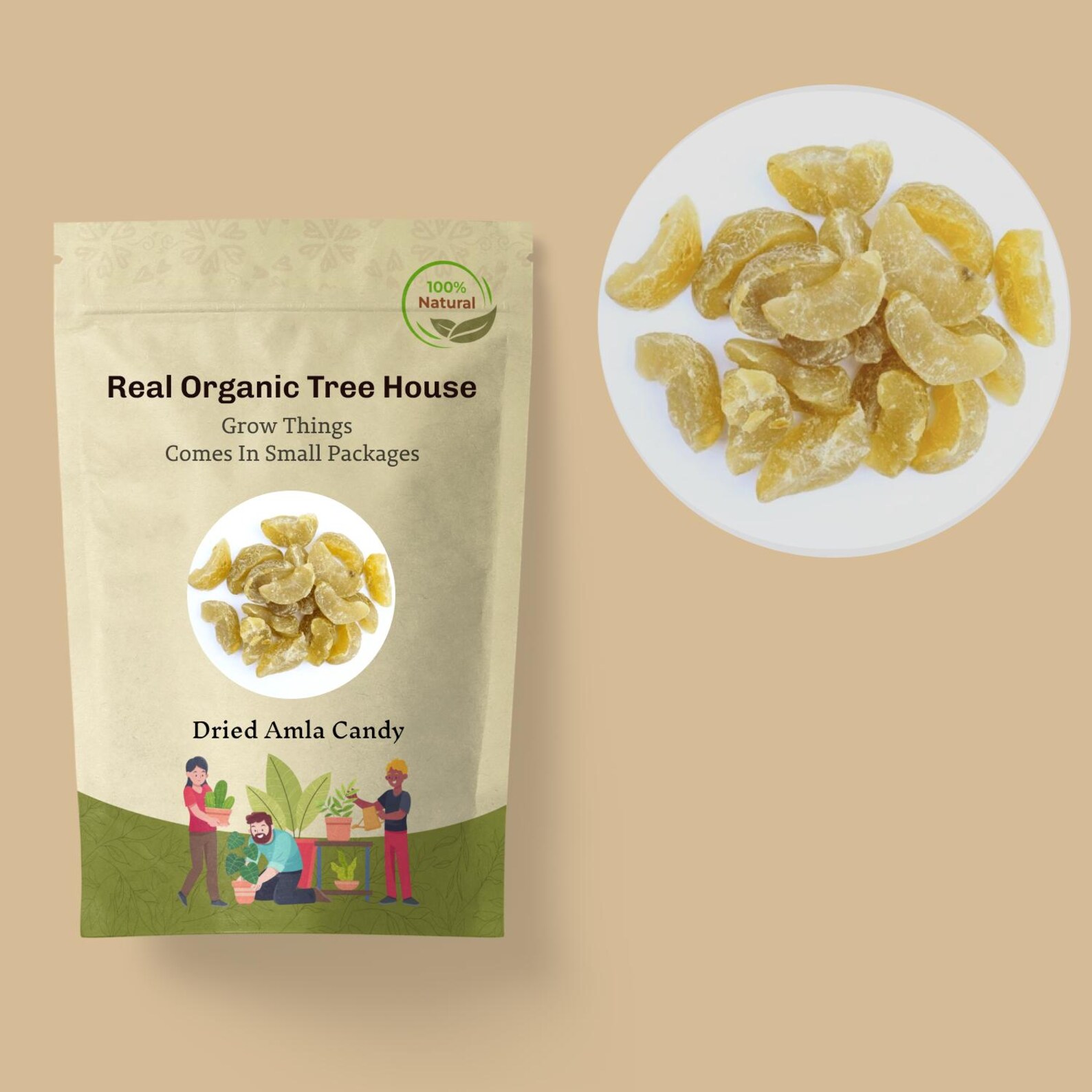 Tangy & Sweet Dried Amla Candy Indian Gooseberry Snack Rich in Vitamin ...