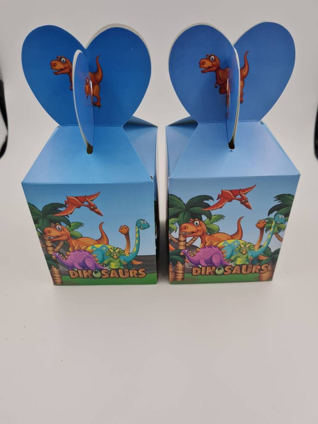 Dinosaur Sweet Party Boxes. Birthday - Etsy