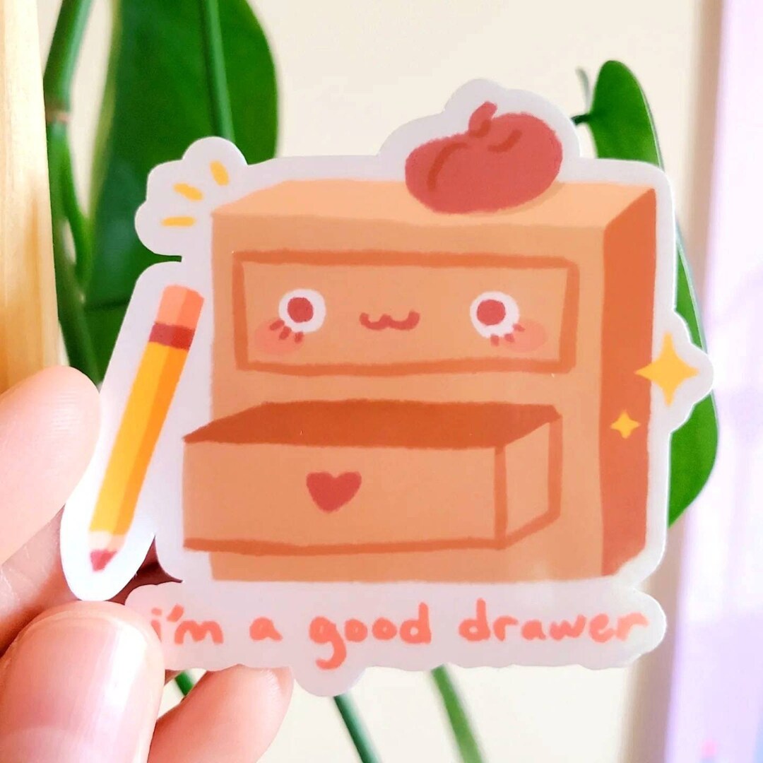 I'm a Good Drawer Vinyl Sticker - Etsy