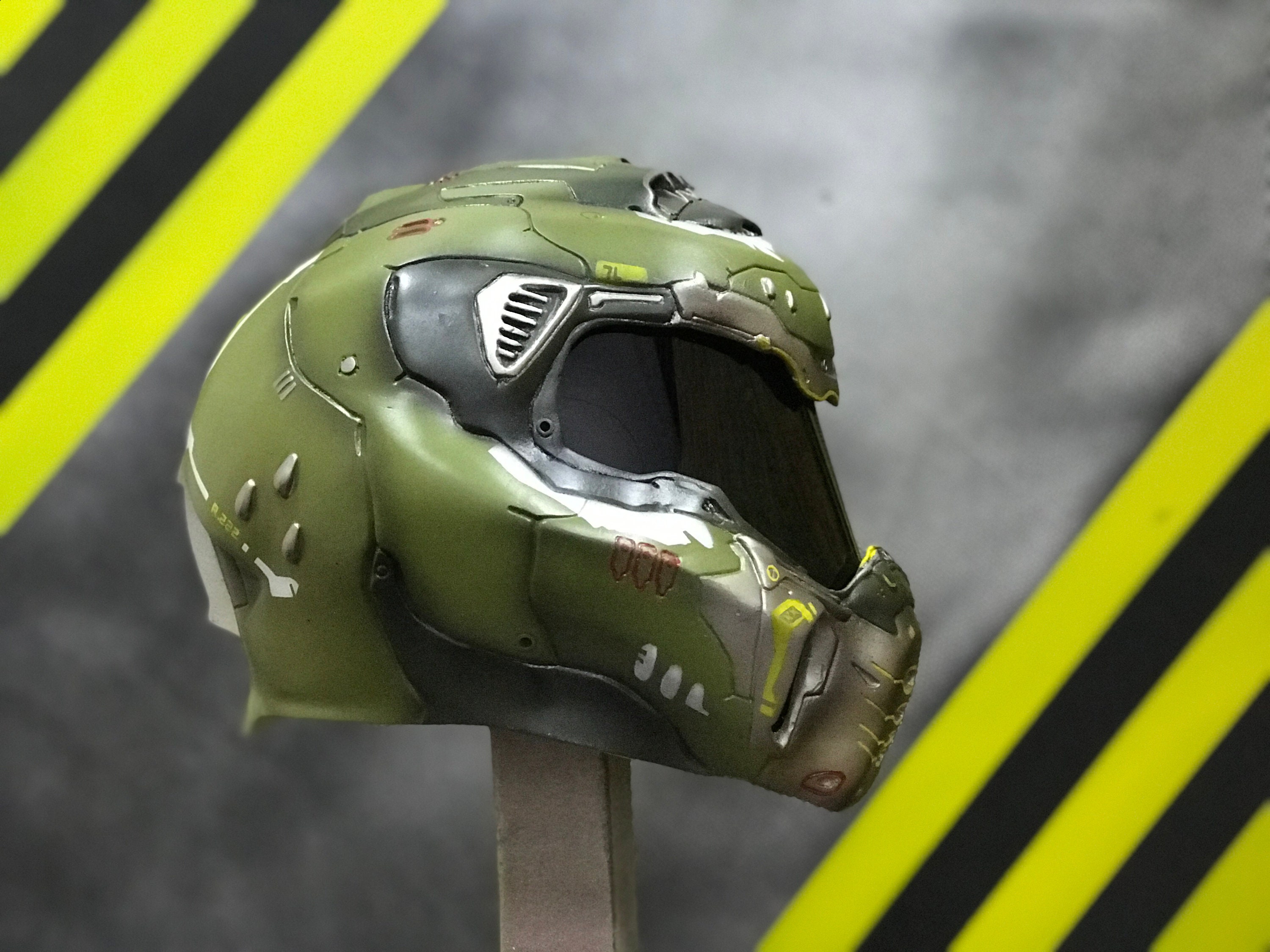 DOOM Eternal 2020 helmet for AIRSOFT and COSPLAY | Etsy