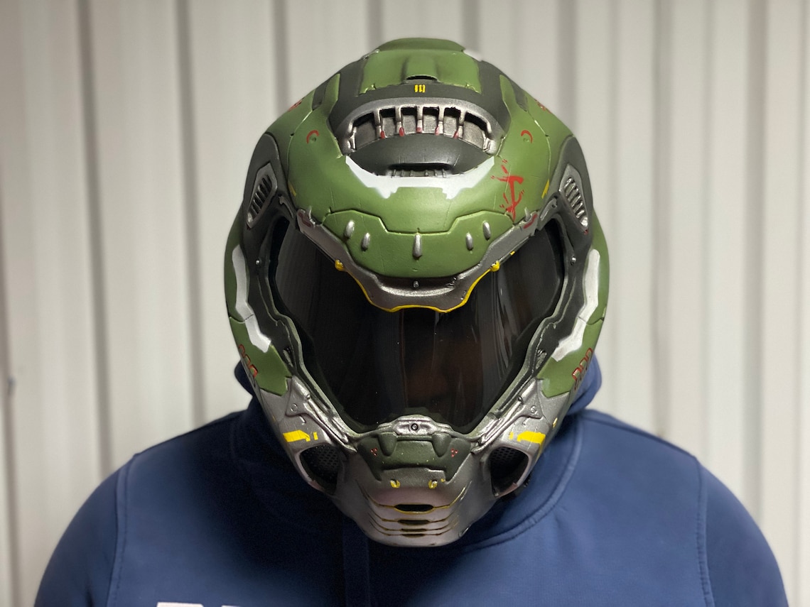 DOOM Eternal helmet for AIRSOFT and COSPLAY | Etsy