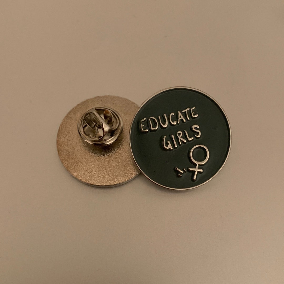 Educate Enamel Pin - Etsy
