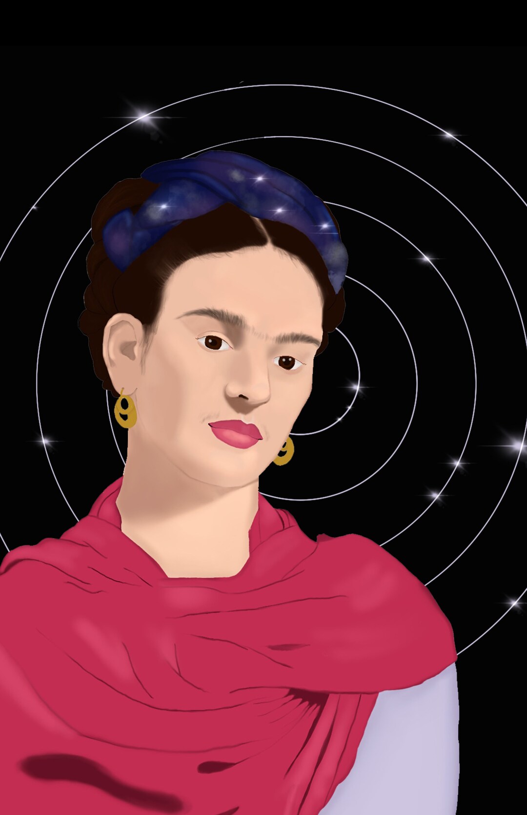 Frida Kahlo Digital Art Print Instant Download Etsy