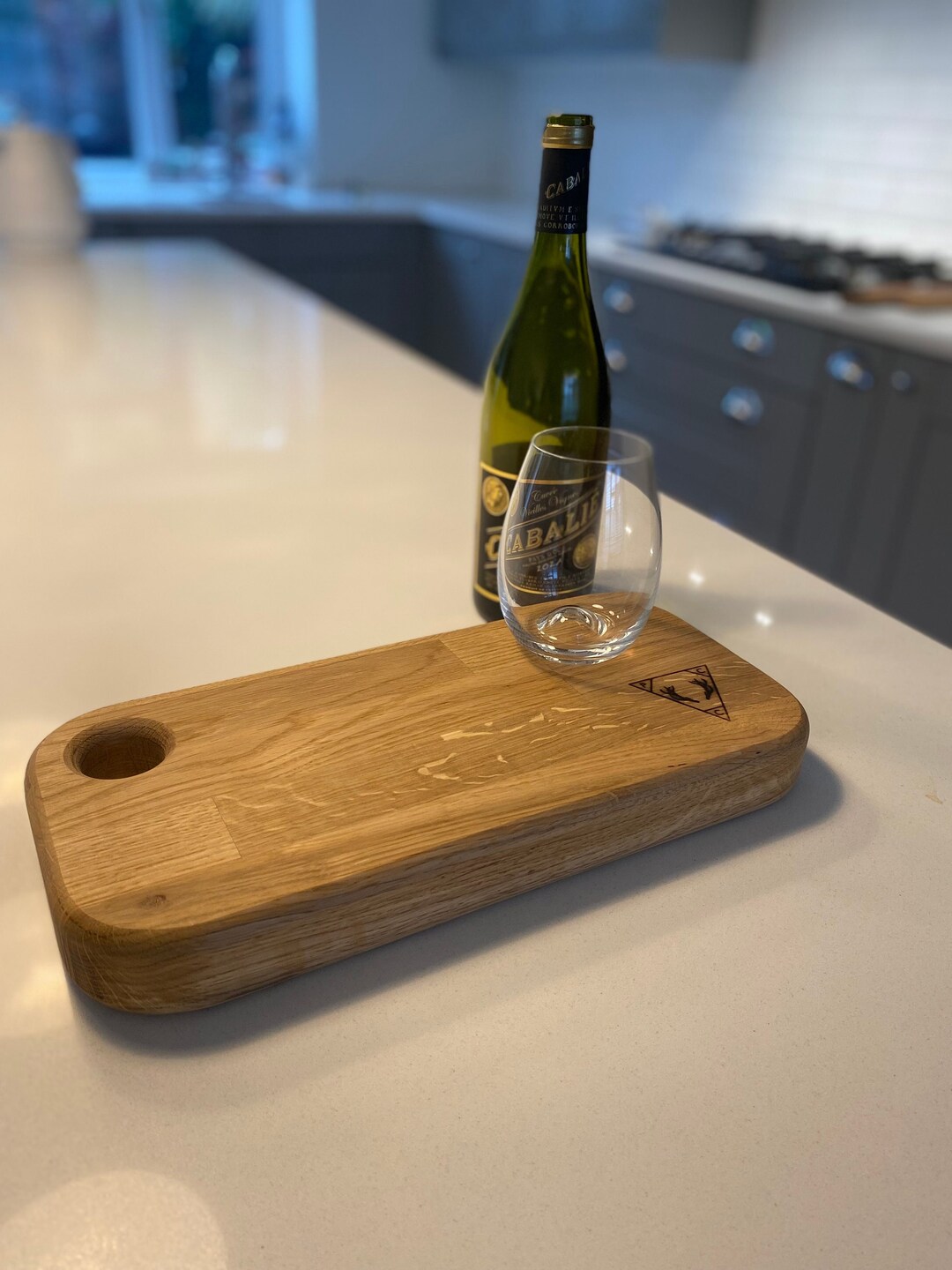 Chunky Solid Oak Chopping Board - Etsy