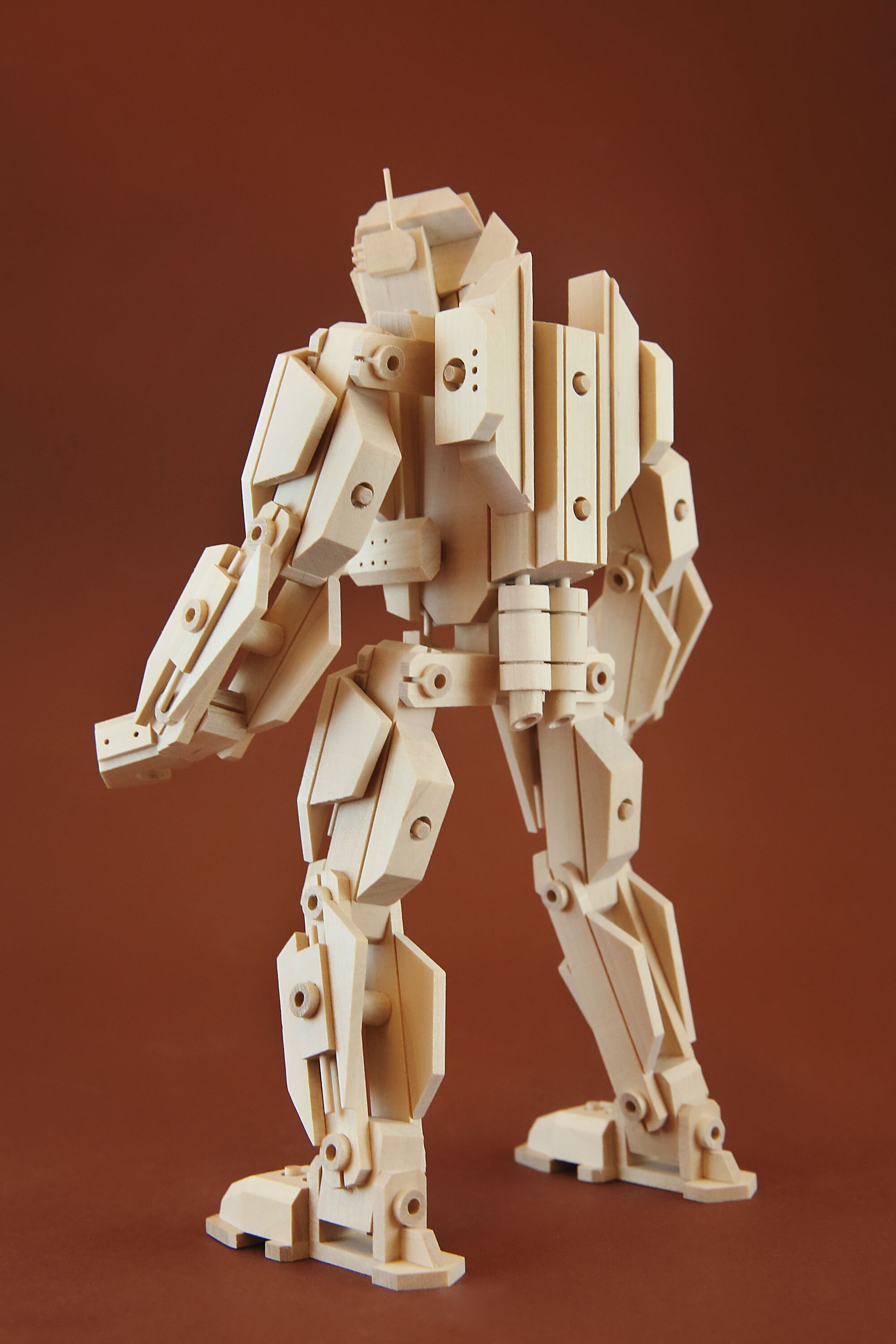 Wooden Robot PREMIUM LINE TITAN Handcrafted - Etsy