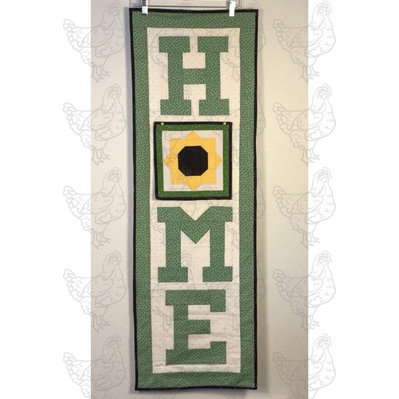 Sunflower Quilt Block for Your "home" Porch Quilt! - Etsy