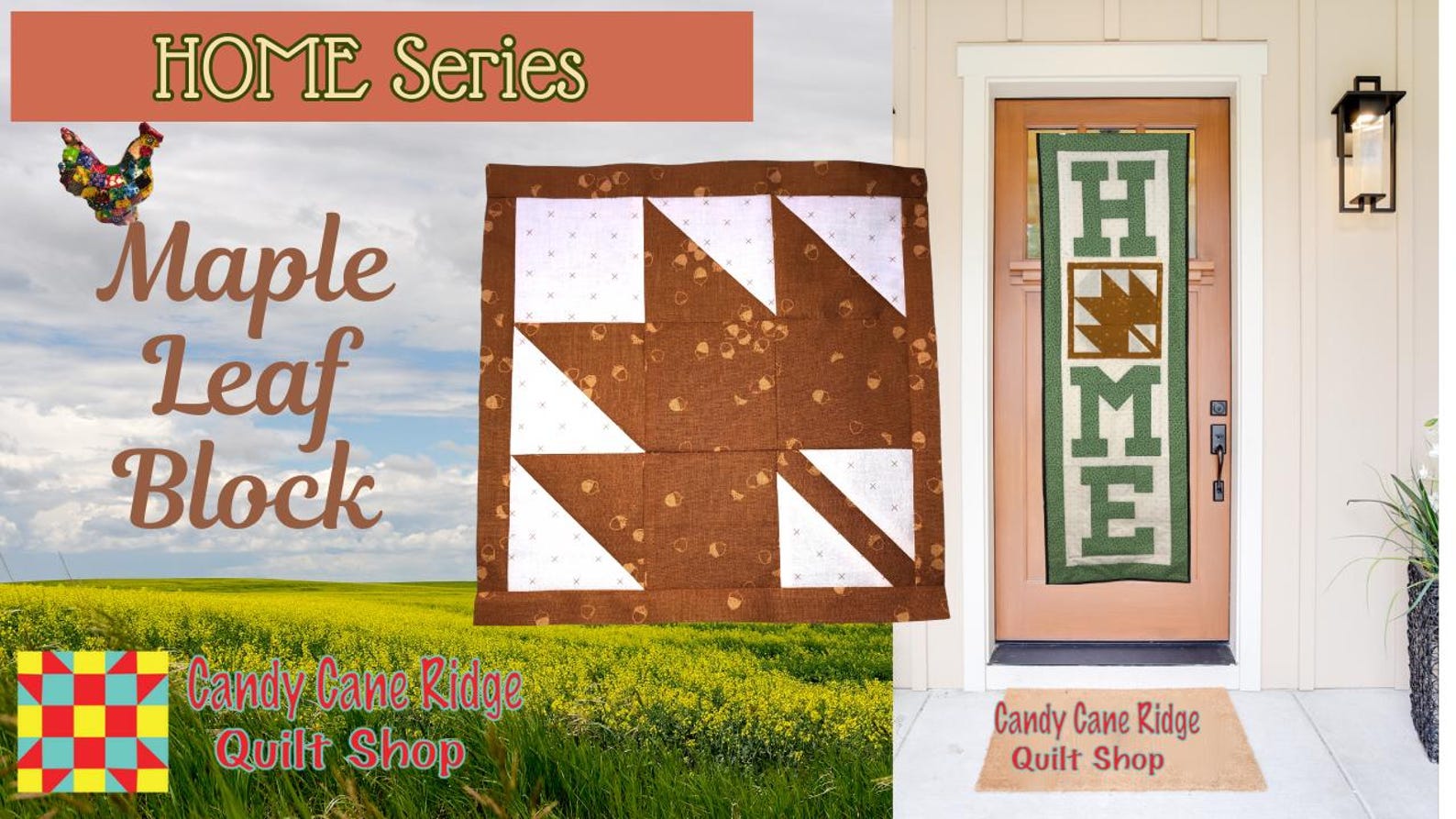 Maple Leaf Quilt Block - Etsy