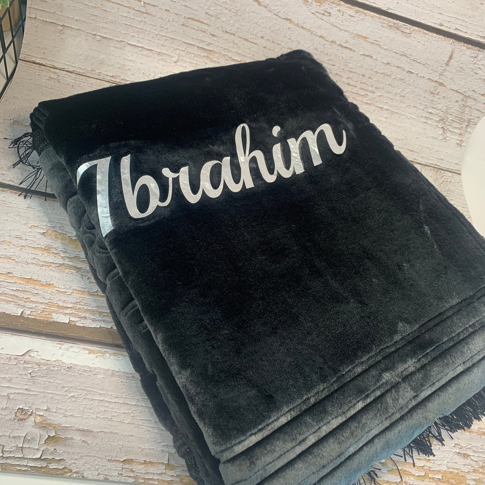 Personalized Prayer Mat , Prayer Rug , Prayer Mat , Personalized Large ...