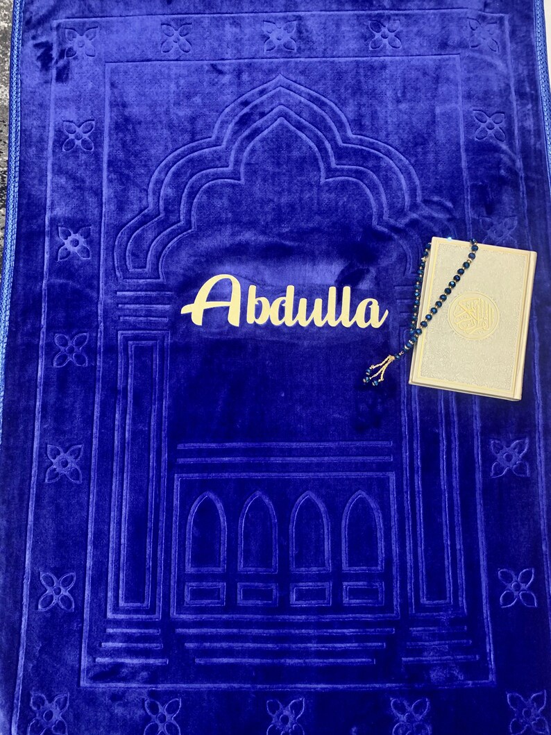 Personalized Prayer Mat , Prayer Rug , Prayer Mat , Personalized Kids ...