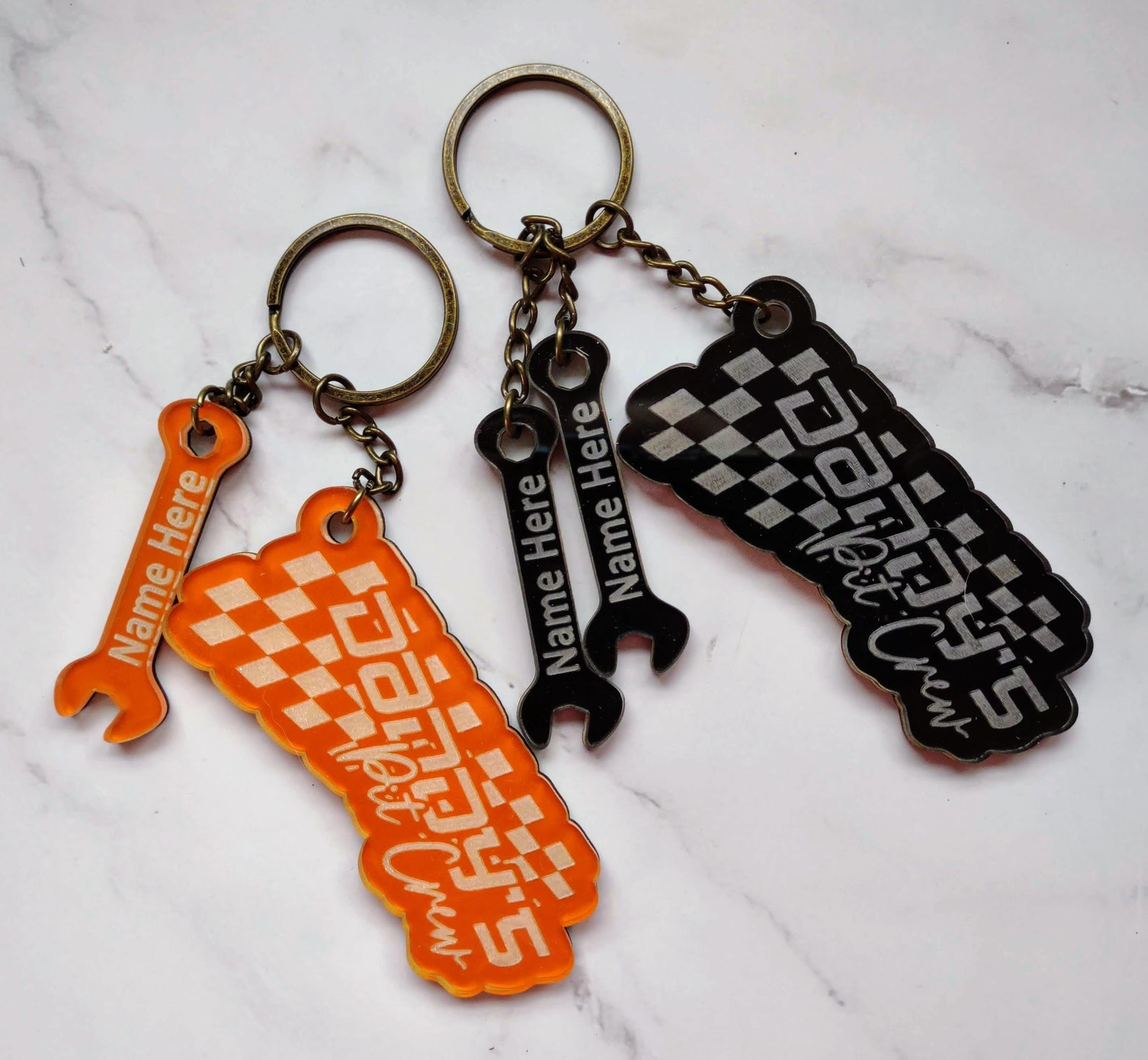 Pit Crew Keychain Racing Themed Personalized Keychain Dirt - Etsy