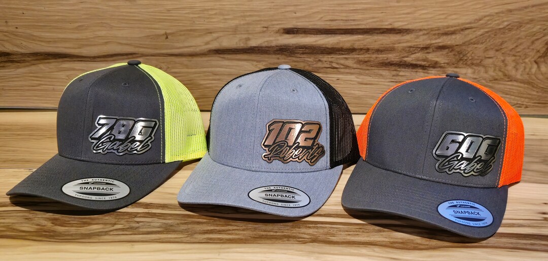 Bulk Custom Racing Hats With Acrylic Patch, Motocross Hats, Race Team ...