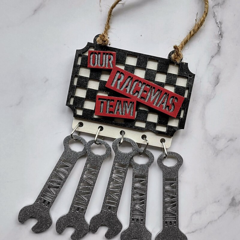 Race Car Ornament - Etsy