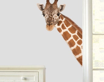 Giraffe Wall Decals | Etsy