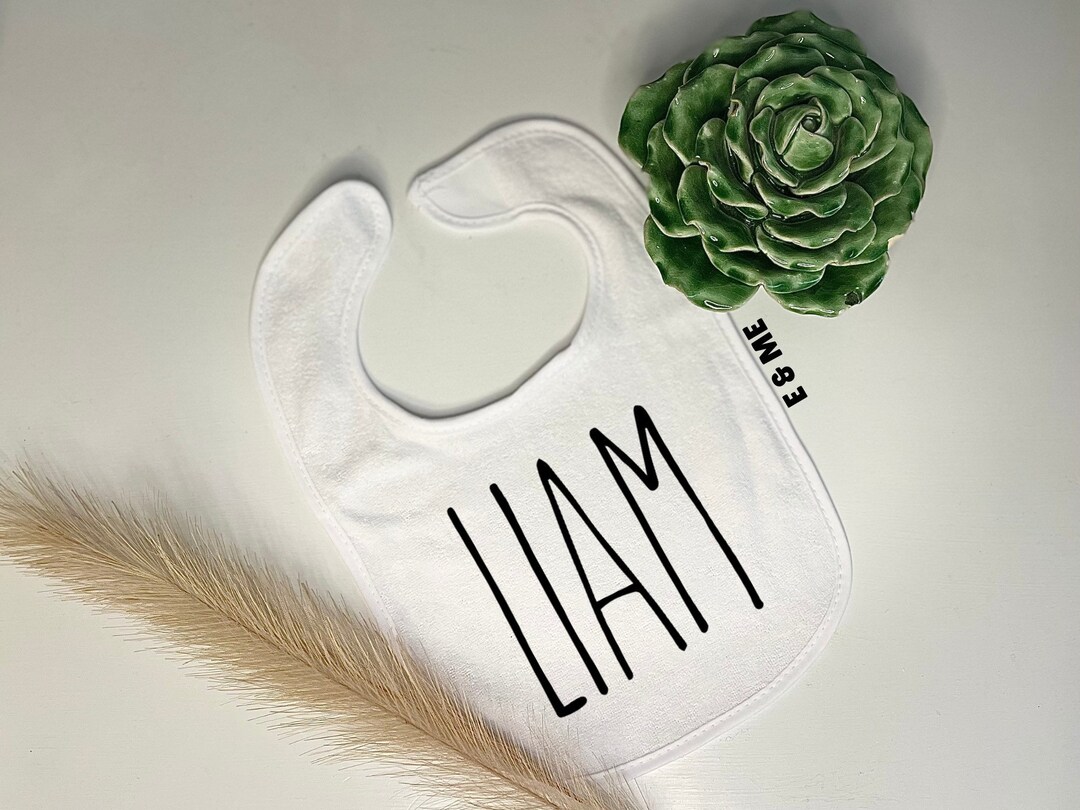 Baby Name, Name Bib, Custom Bib, Personalized Bibs, Baby Girl Bib, Baby ...
