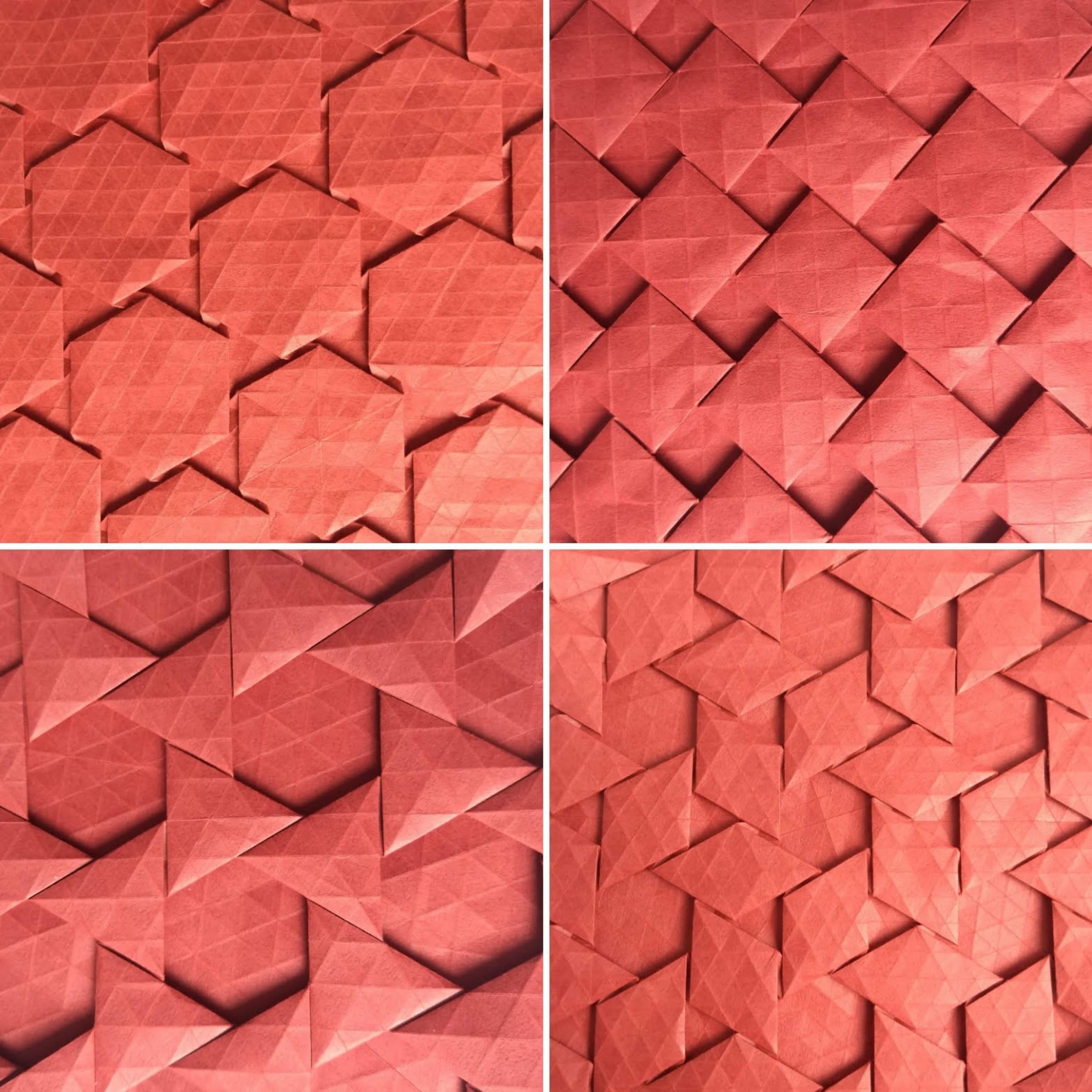 Triangle Tessellation Origami