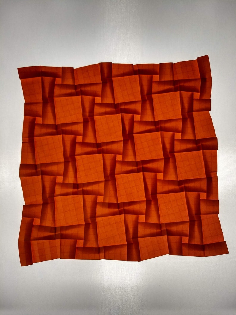 Compound Twists Tessellation 4-pack, Origami Crease Pattern, Fold Your ...