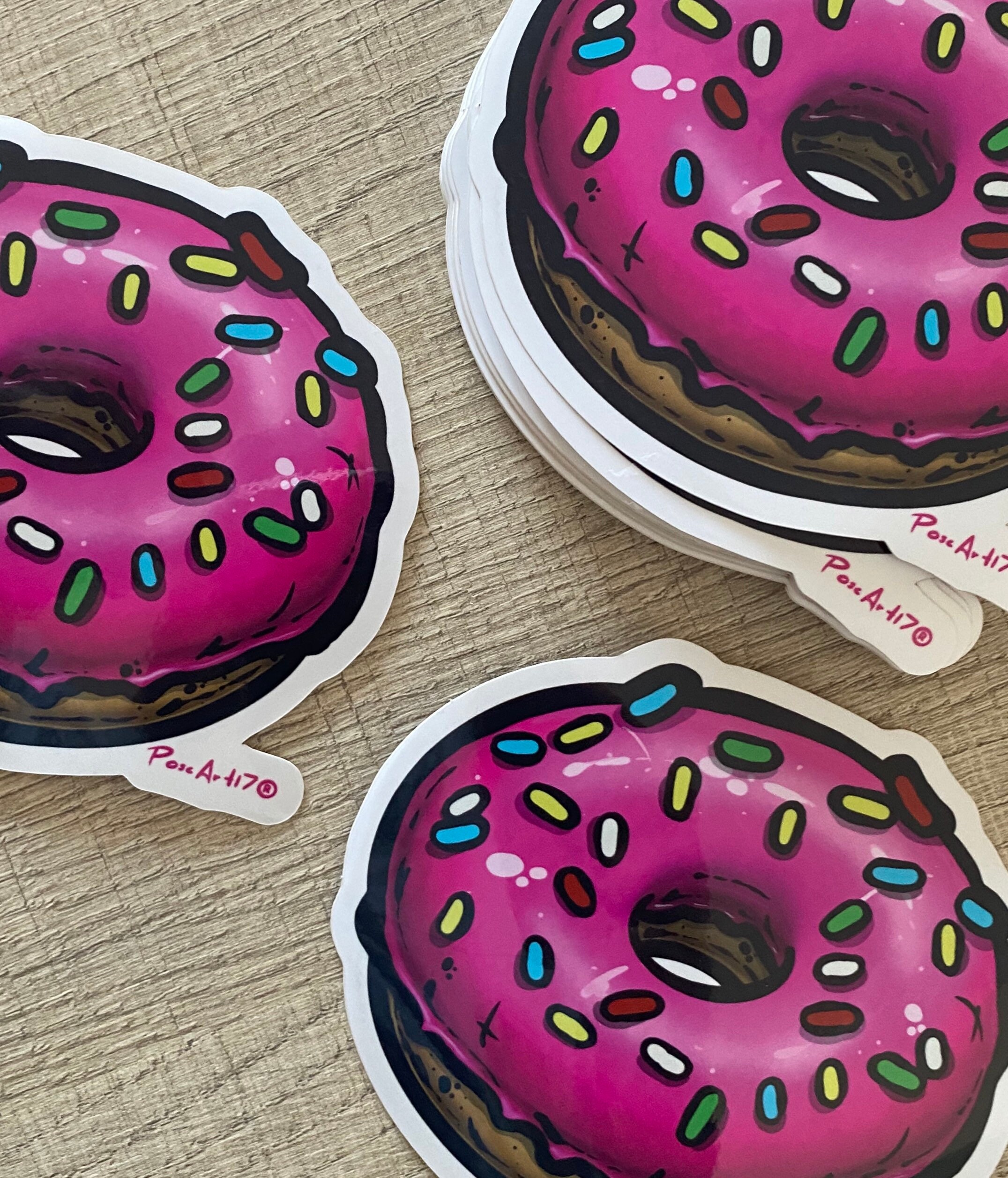Donut Decal - Etsy