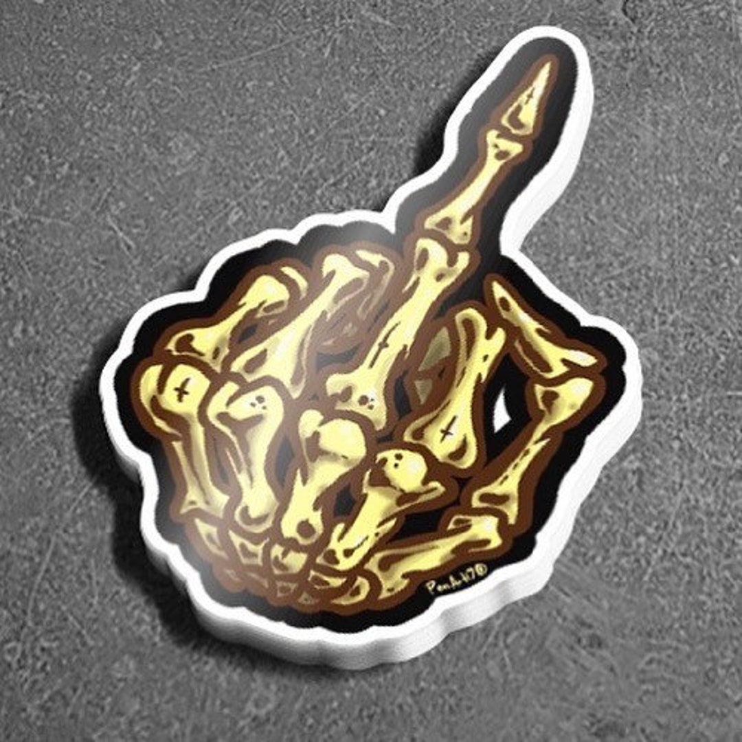 Stickers goldfinger - Etsy