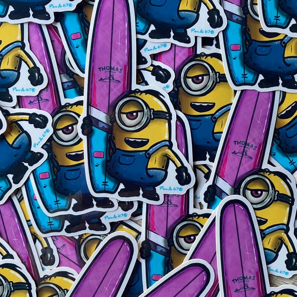 Minion stickers - Etsy France