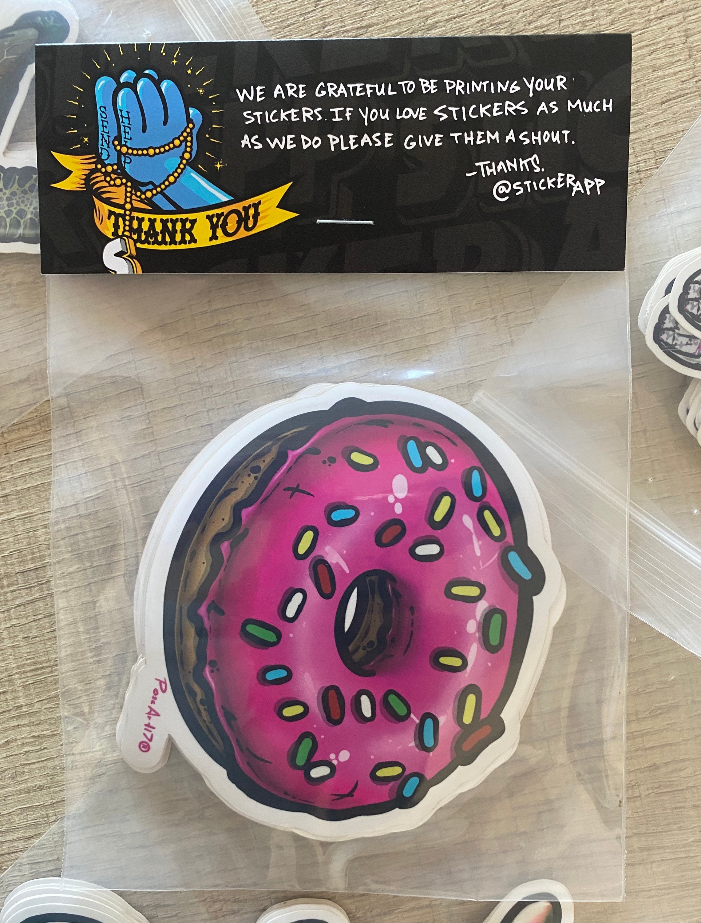 Donut Decal - Etsy