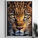 Jaguar Wall Art Print Big Cat Portrait Printable Jaguar Home Decor ...