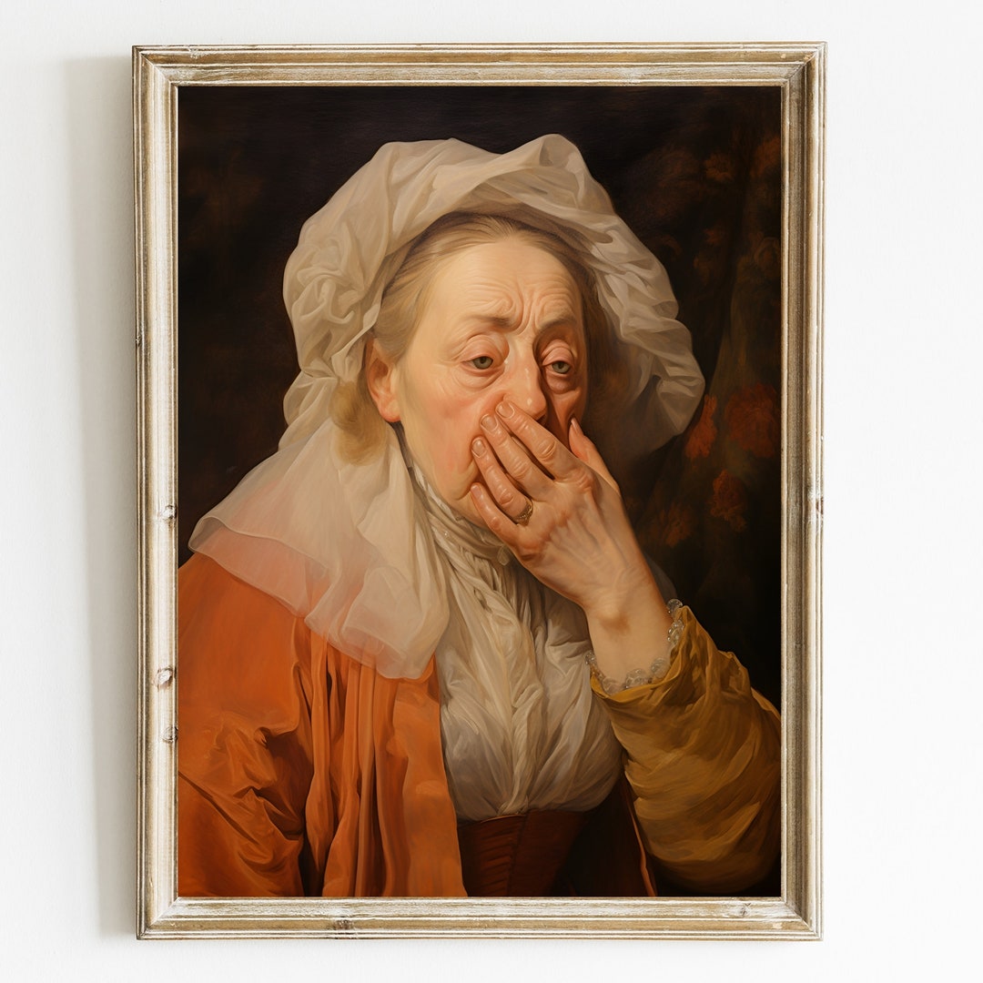 Funny Renaissance Bathroom Art Print: Smelly Toilet Humor (digital ...