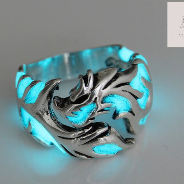 Glow in the Dark Ring - Etsy