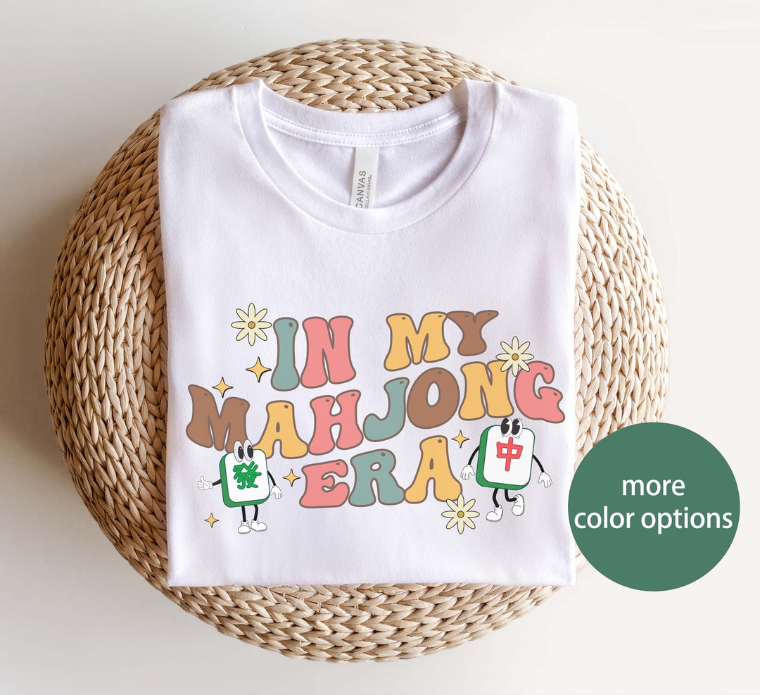 Retro Mahjong Shirt,mahjong Mom Gift, Mahjong Lover Gifts Mahjong Club ...