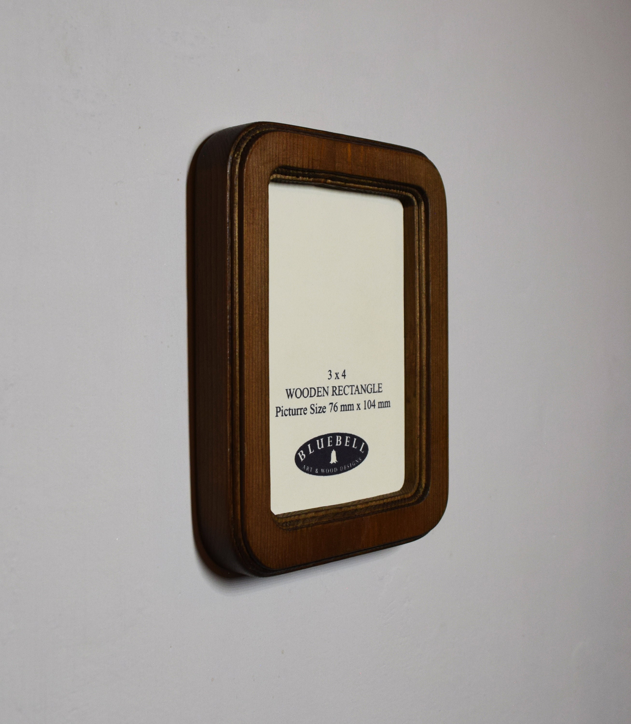 Light Oak Wooden Rectangle Handmade Photo Cross Stitch Embroidery Frame ...
