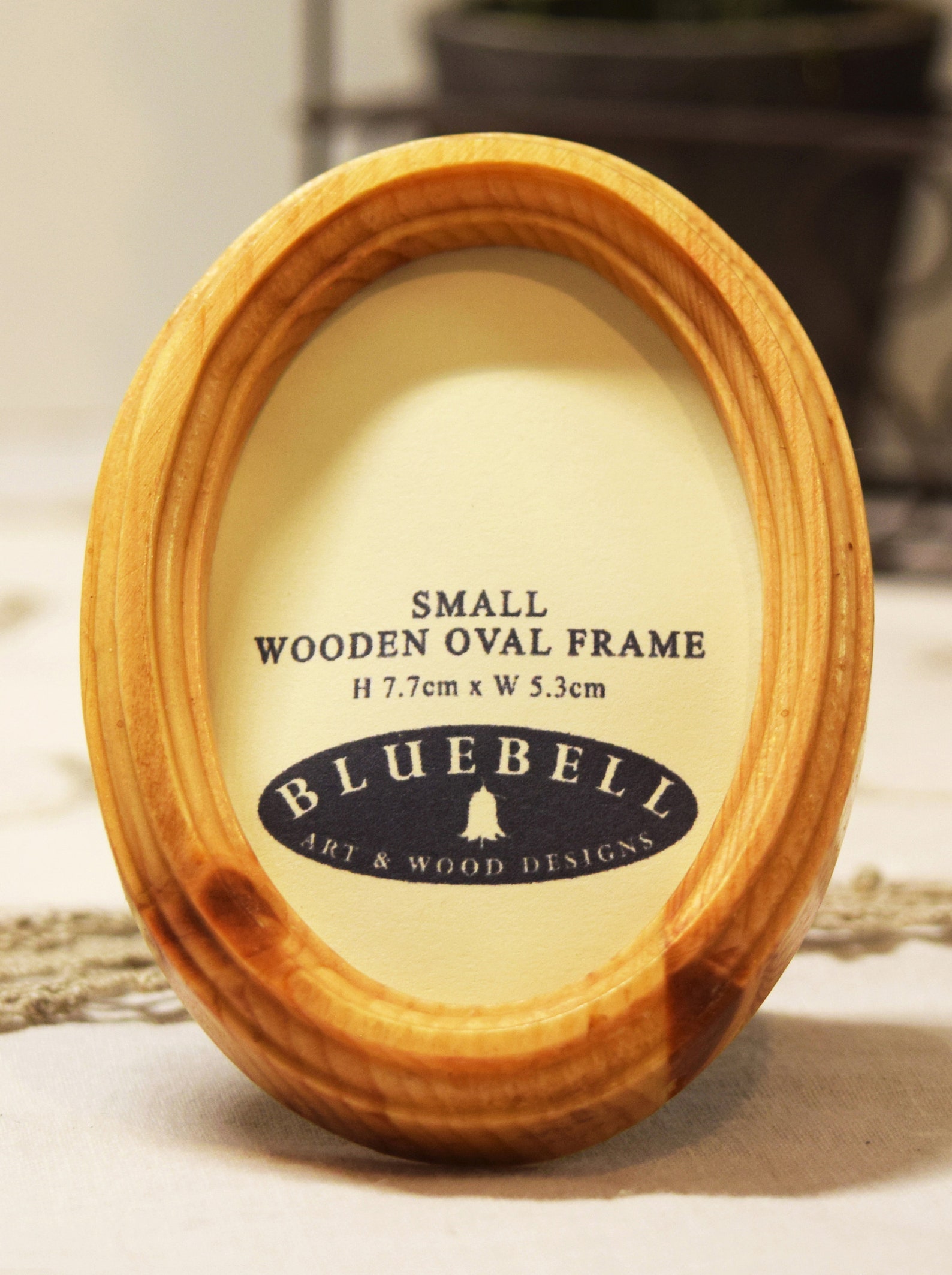 Natural Pine Small Oval Handmade Wooden Photo Frame Antique - Etsy