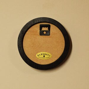 Black Round Handmade Wooden Photo Frame Antique Vintage Style Picture ...