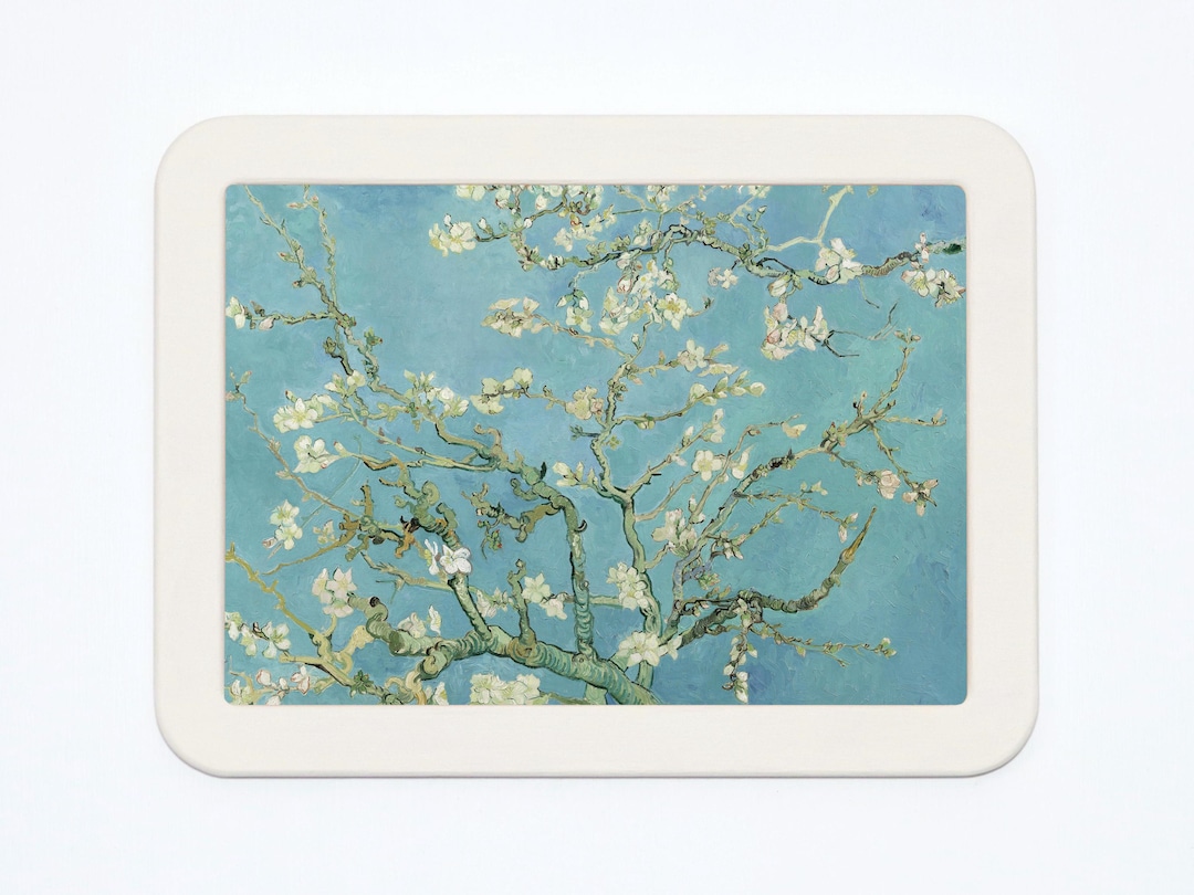 Blossoming Almond Tree Vincent Van Gogh Blue Sky Nature Spring Post ...