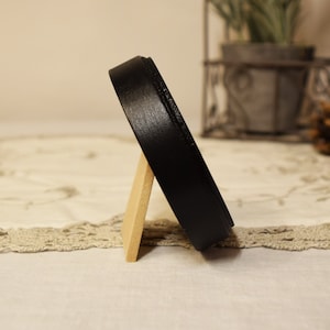 Black Round Handmade Wooden Photo Frame Antique Vintage Style Picture ...