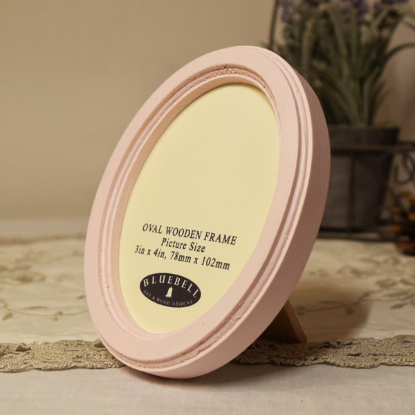 Pink Oval Frame - Etsy