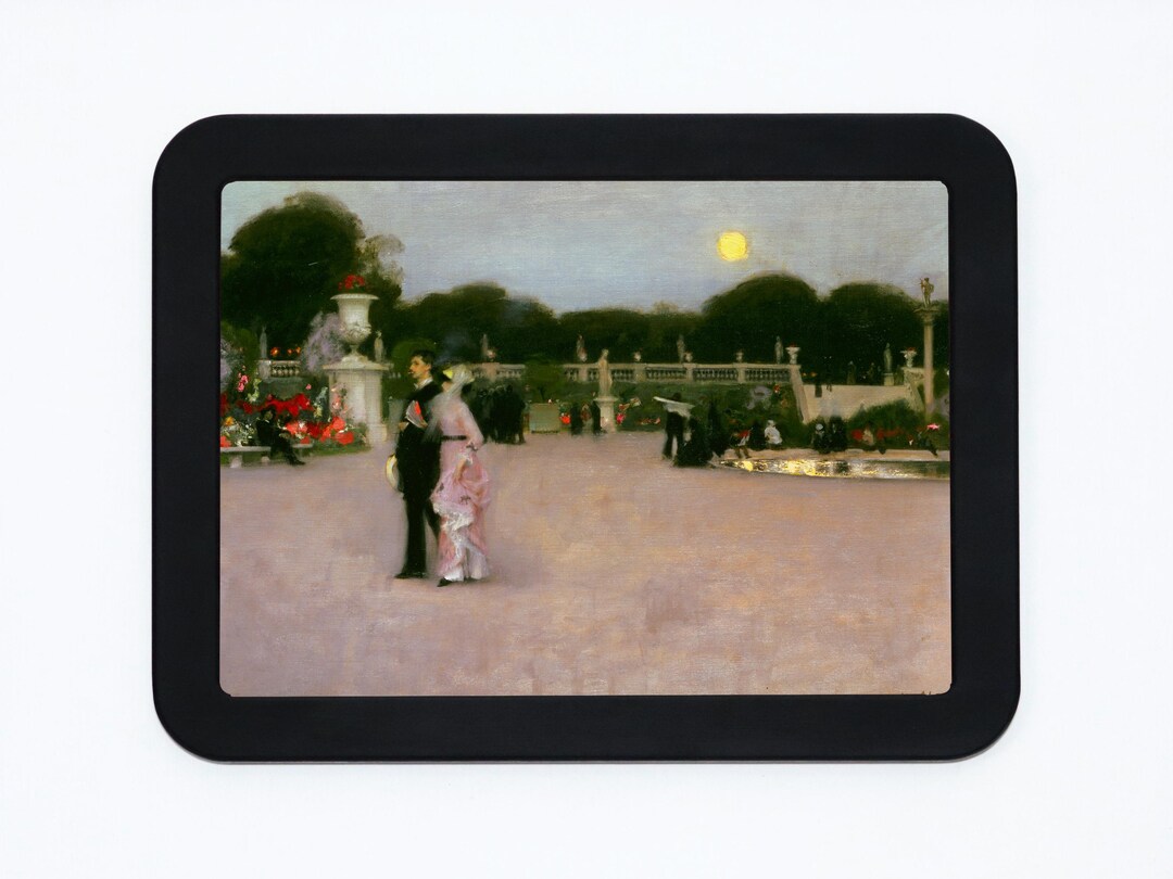 In the Luxembourg Gardens John Singer Sargent Impressionism Classic ...