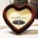 Mahogany Small Heart Shaped Handmade Wooden Photo Frame - Etsy