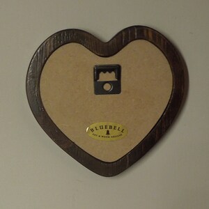 Mahogany Small Heart Shaped Handmade Wooden Photo Frame - Etsy