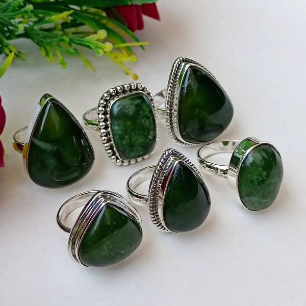 Serpentine Ring - Etsy