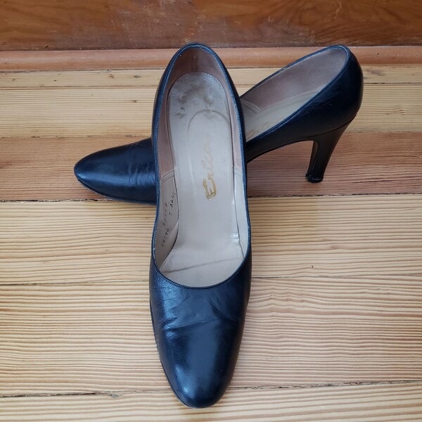 Navy Blue Pumps - Etsy
