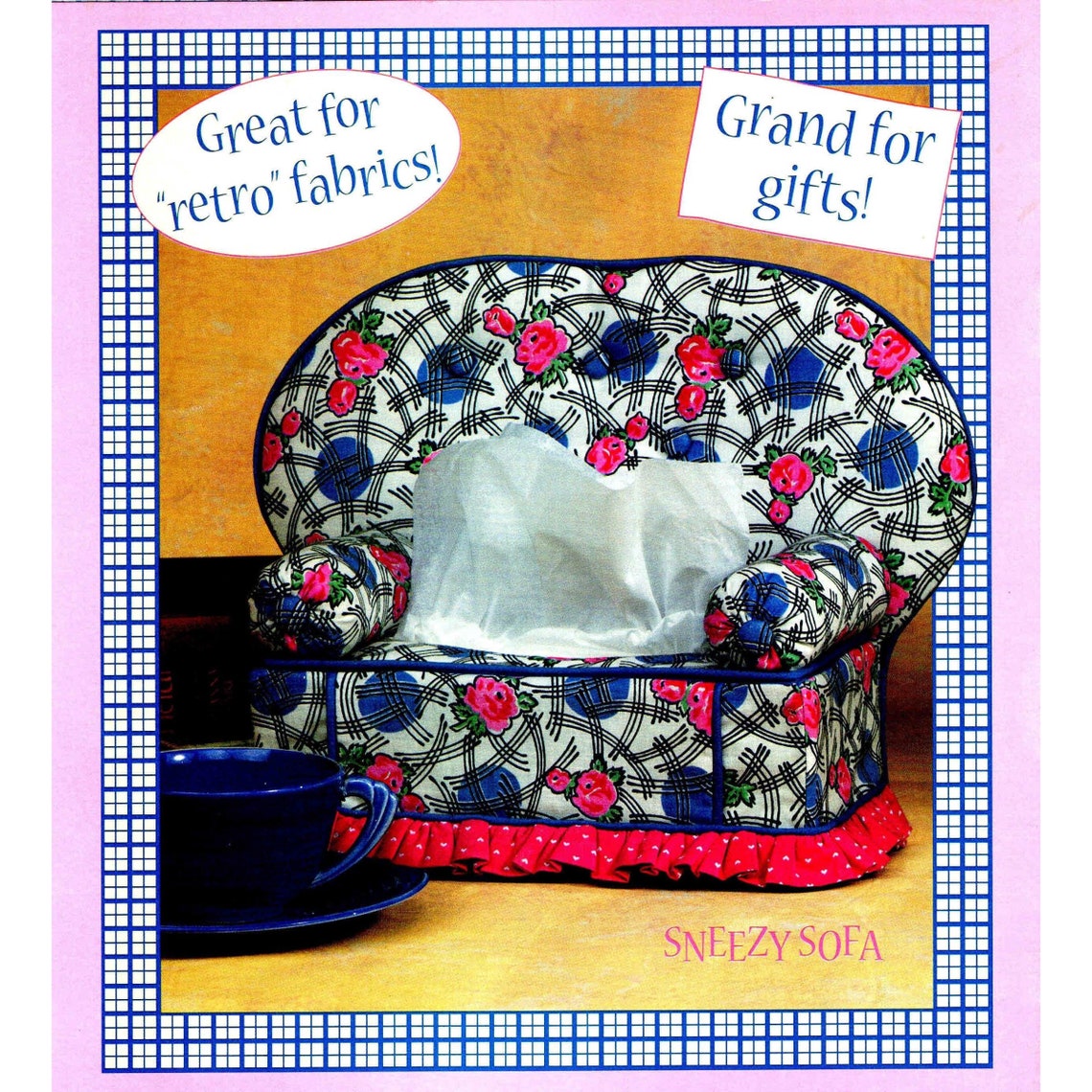 Tissue Box Covers PDF Pattern Booklet 2 Designs to Sew - Etsy