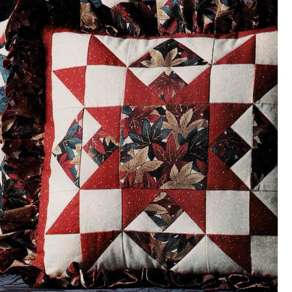 Quilted Ruffle Pillows - Etsy UK