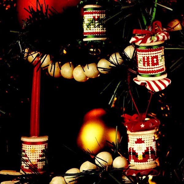 Spool Ornaments - Etsy