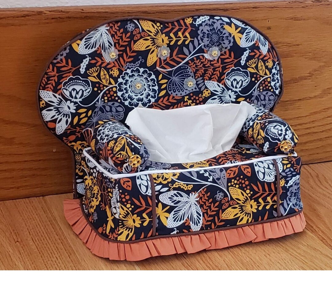 Tissue Box Sofa/couch Slipcover PDF Pattern, for Flat/rectangular Boxes ...
