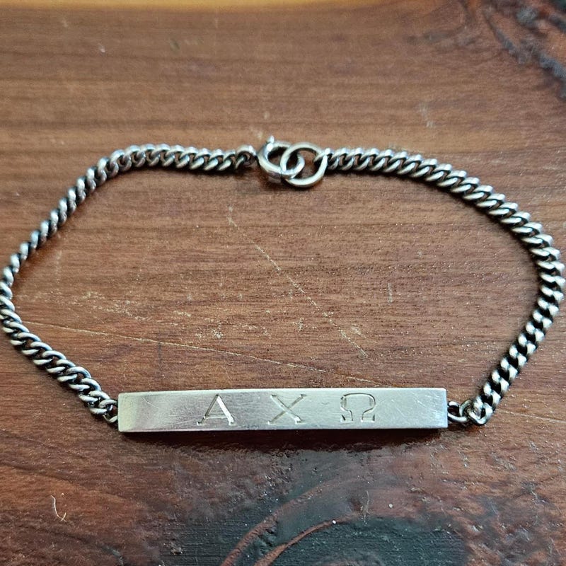 Alpha Bracelet - Etsy