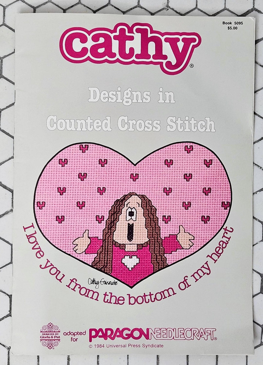 Vintage Gloria & Pat Cross Stitch Pattern Booklet 5095: 13 Cathy ...