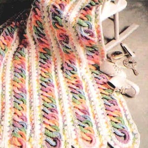 Baby Blankets PDF Crochet Booklet, 6 Patterns for Unique Unisex Mile-a ...