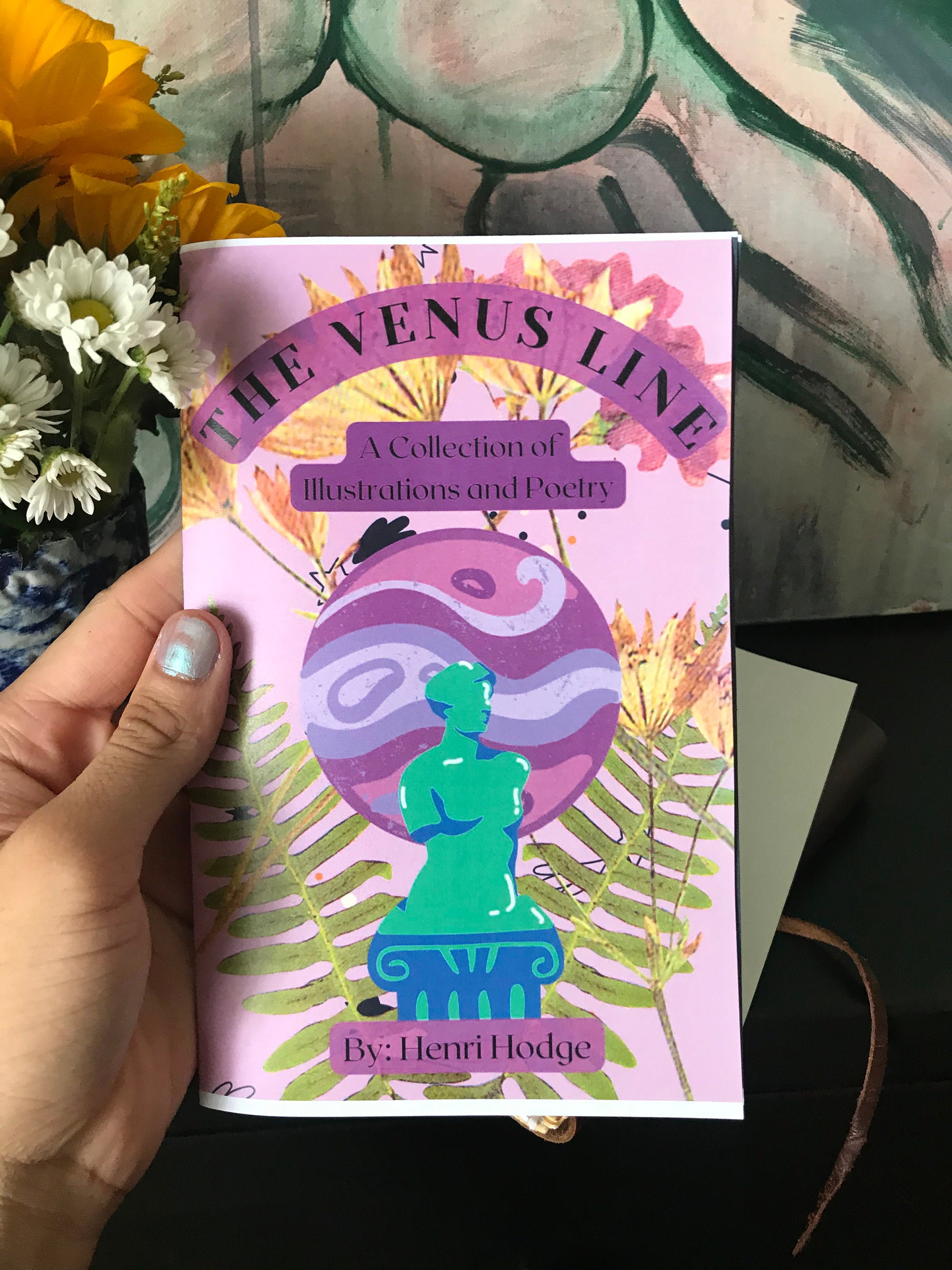 The Venus Line Poetry Zine With Original Illustrations - Etsy