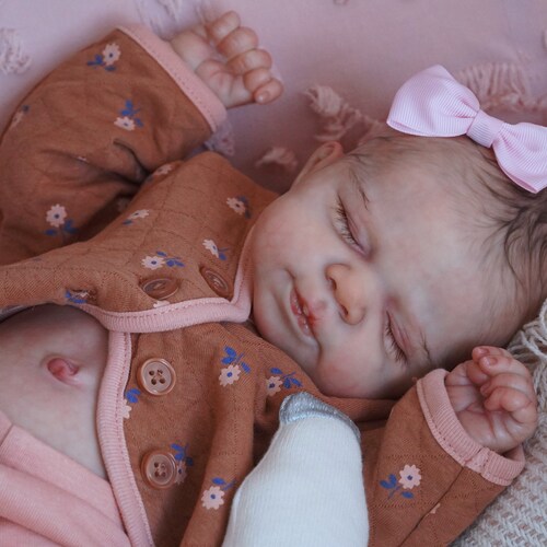 Custom Order Reborn Baby Girl Doll 19 Rosalie by Olga Auer - Etsy