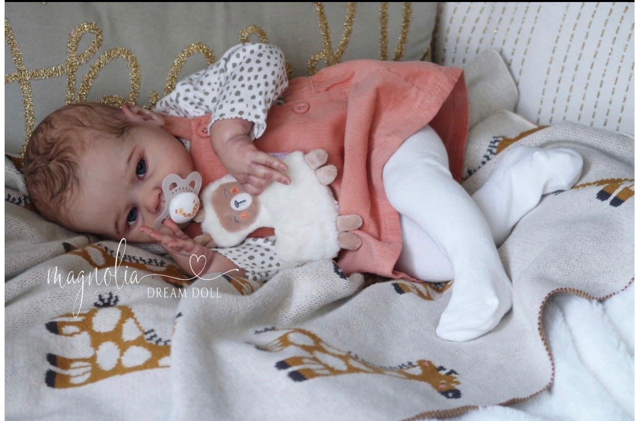 Custom Order! Reborn Baby Doll Girl 19” Magdalena by Elisa Marx 3D ...
